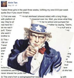 7 Lessons Learnt about Sex Blogger Alvin Tan from his Facebook Page