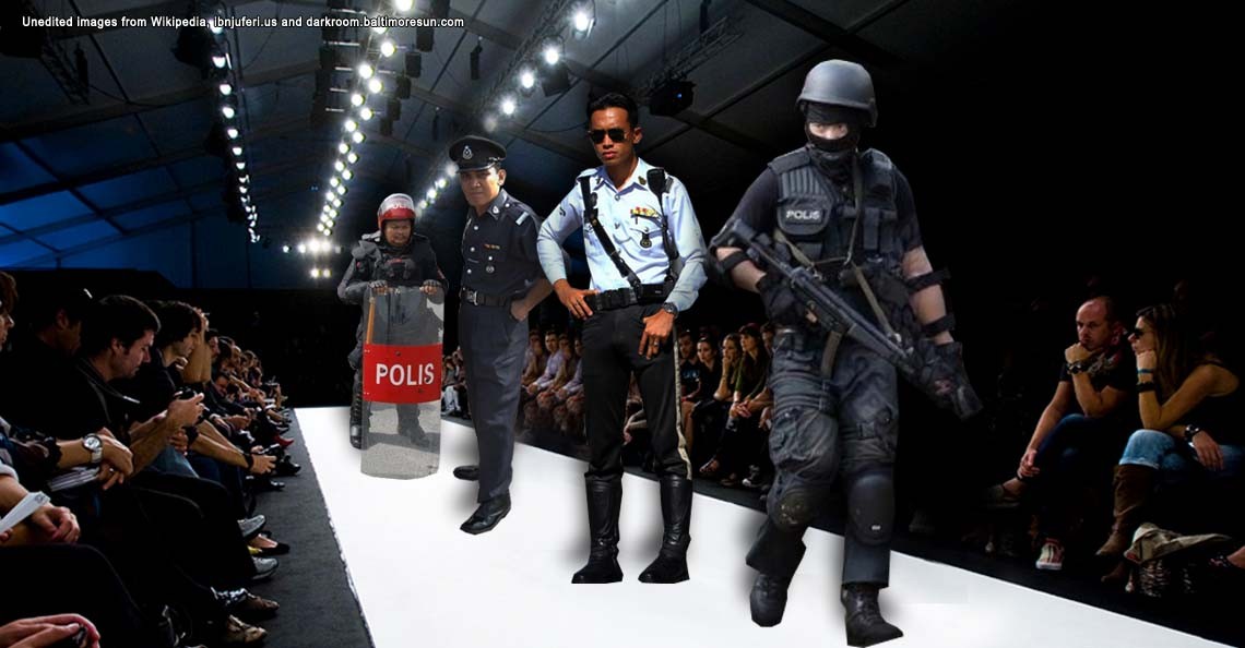 Wahh so many Msian police uniforms! How to tell them apart?