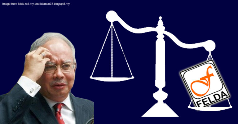 This guy was guilty of buying votes, but still became MP and FELDA ...