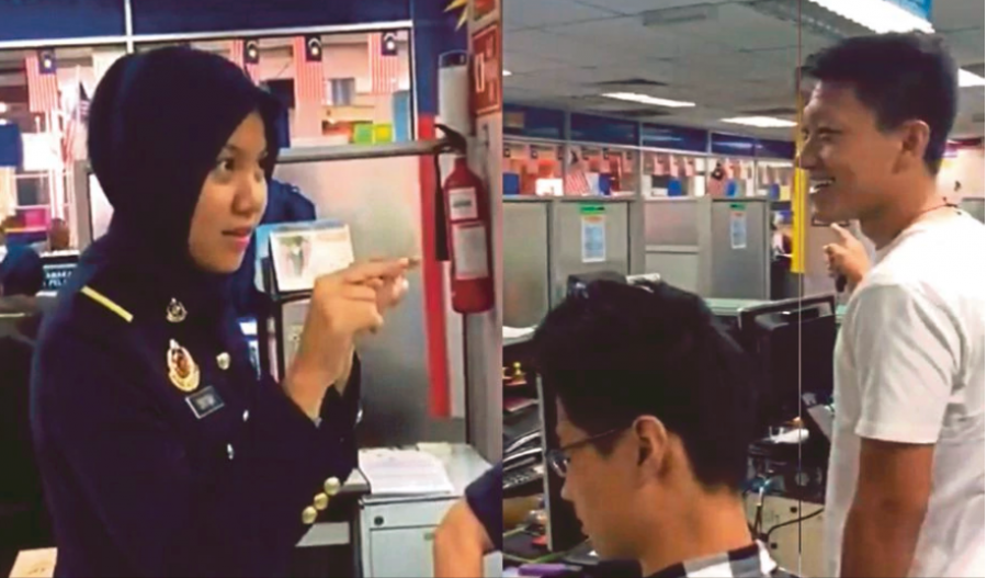 Non-Chinese Malaysian police officers start learning to speak in ...