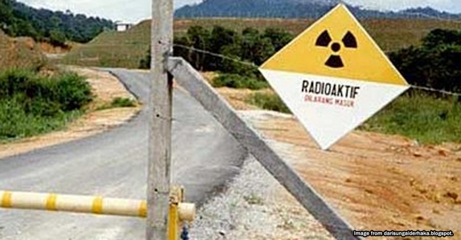 30 years ago, a huge radioactive incident happened in Perak. And they ...
