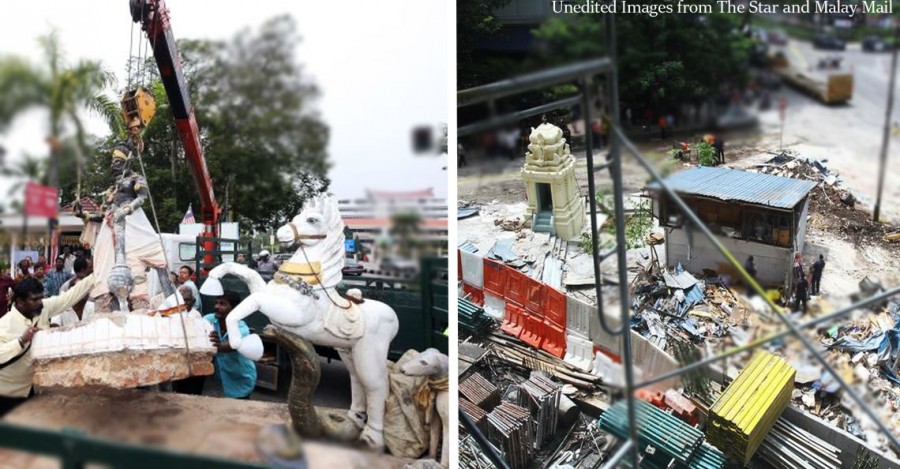 Guess how many Hindu temples have been torn down since 1957