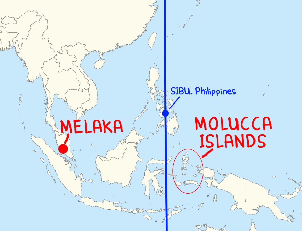 This Malay man might have been the first to sail around the world