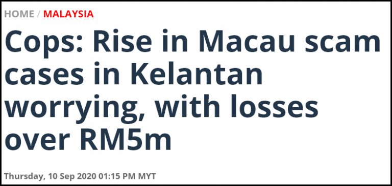 Meet the Malaysian couple allegedly behind the infamous Macau Scam