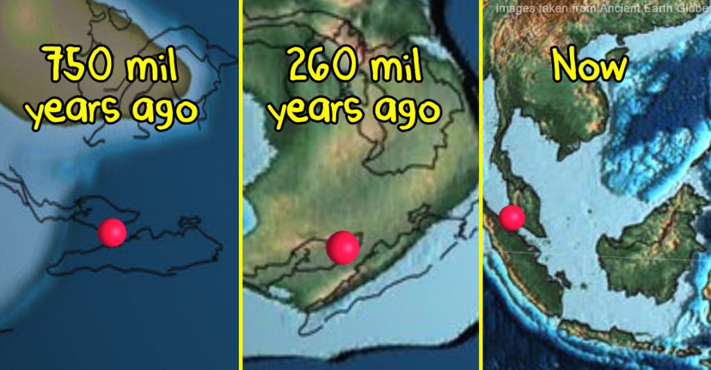 What did Malaysia look like 700 million years ago? We got some images…