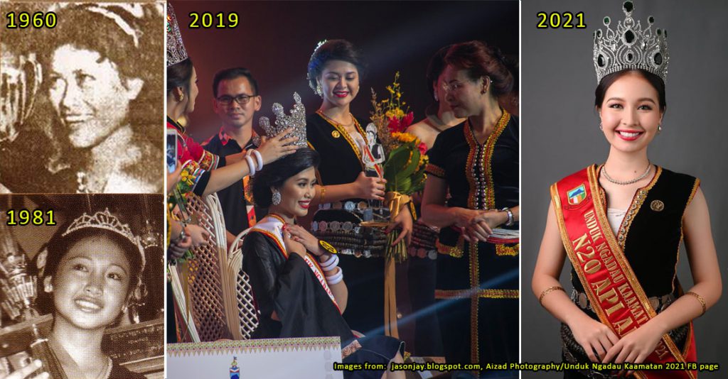 Since 1960, Sabah has been holding its own traditional beauty pageant ...