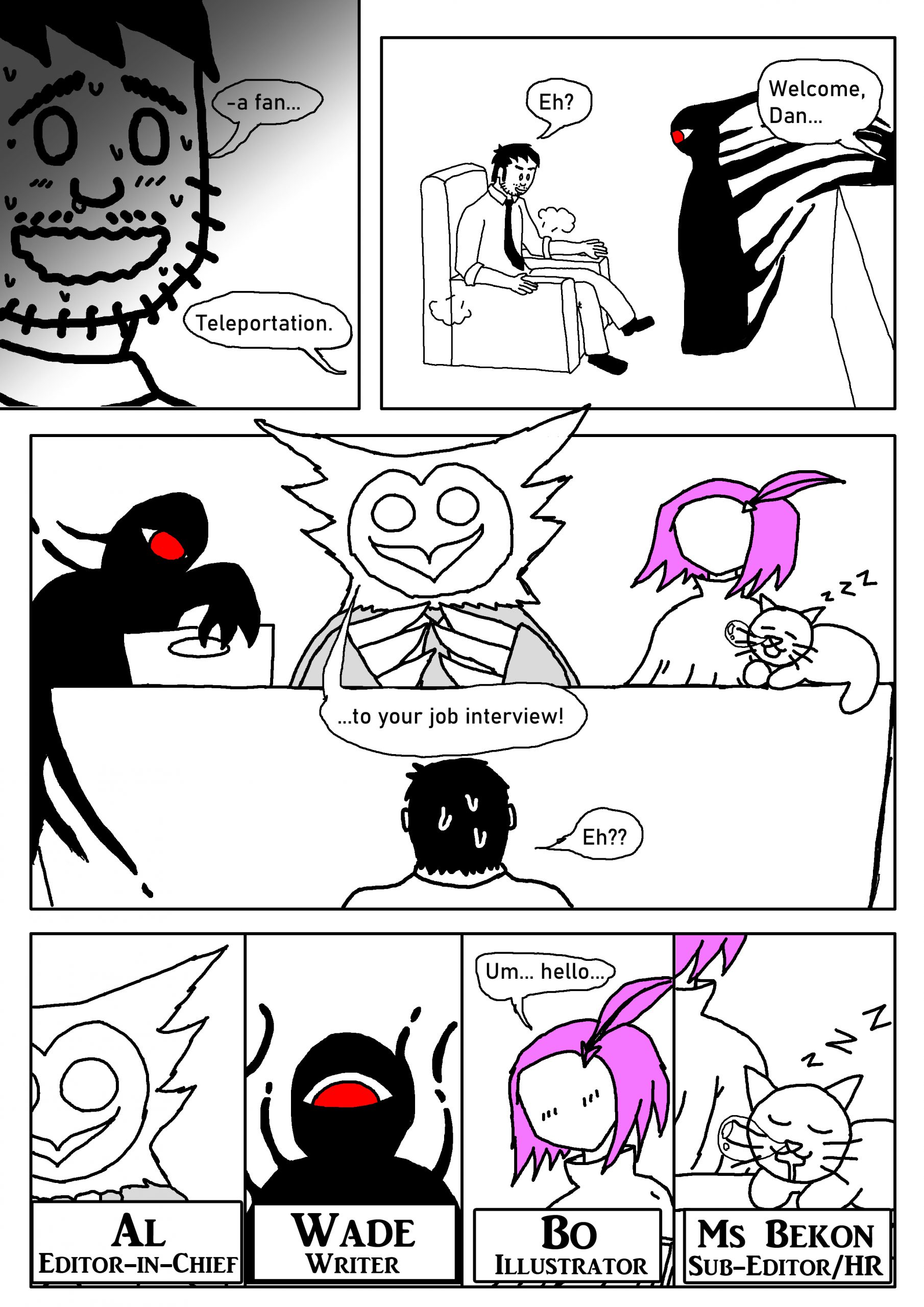 My editor is a demon [Comics Ep 1]