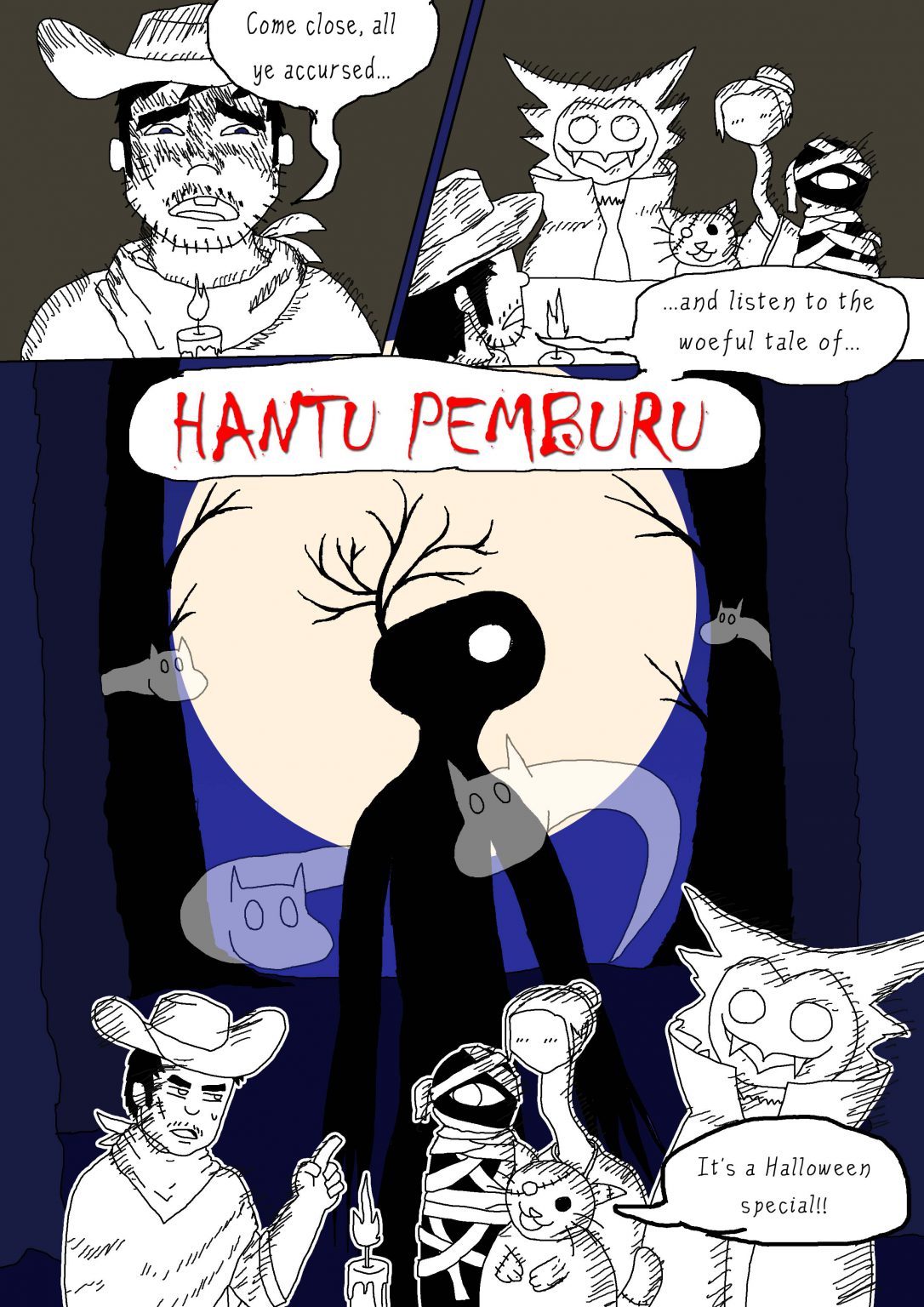 The sad tale of Hantu Pemburu [Comics Ep 3]