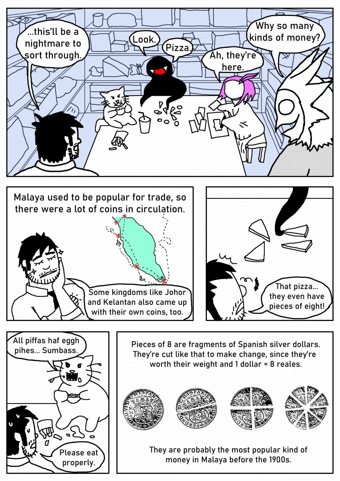 Malaysian money through the ages [Comics Ep 2]