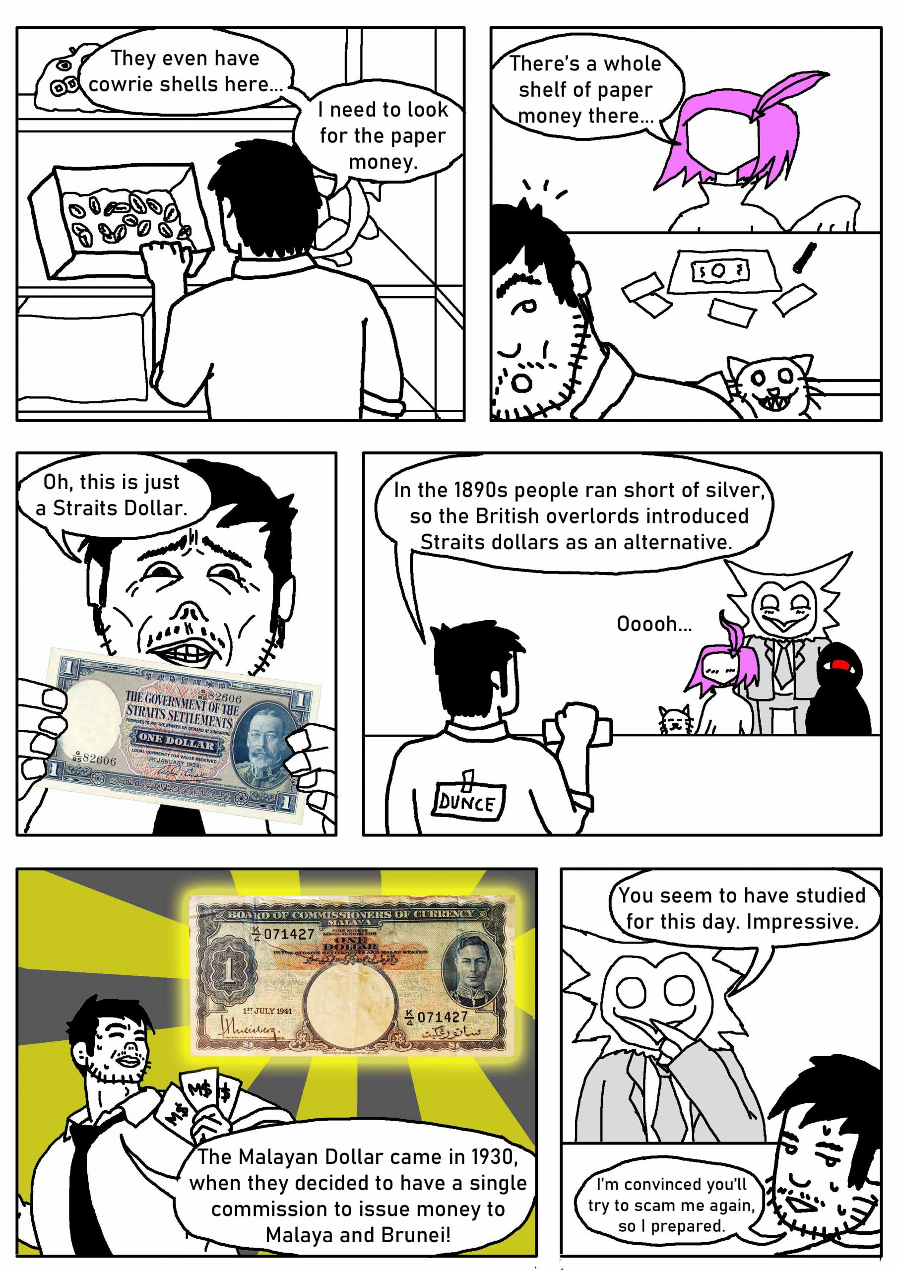 Malaysian money through the ages [Comics Ep 2]