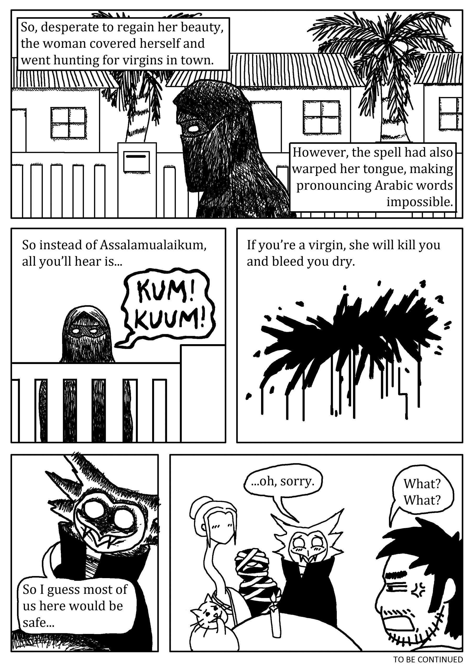 The tale of Hantu Kum Kum [Comics Ep 4]