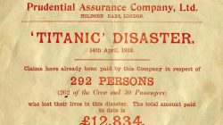Unsolved murder. Titanic. Prudential Insurance's unexpectedly rich history