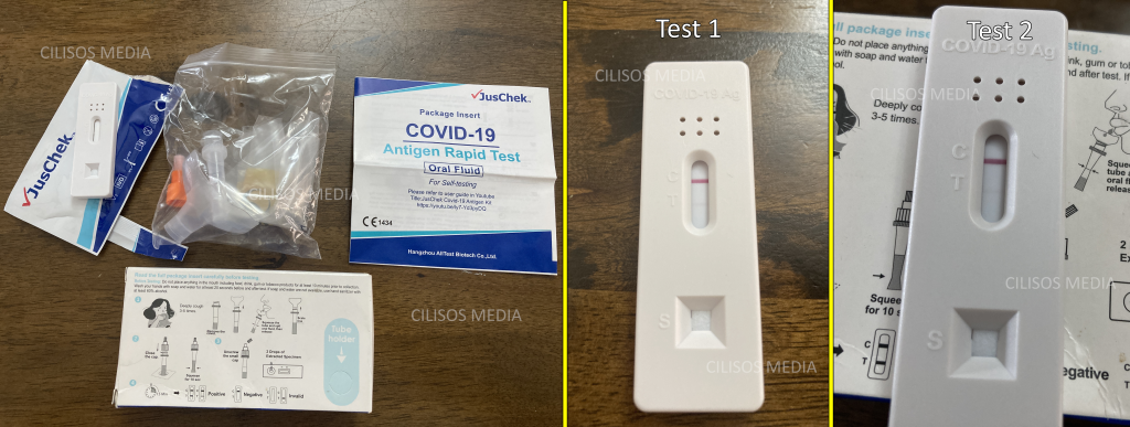 We got a c0v1d positive person to try 10 RTK self test kits… here’s how ...