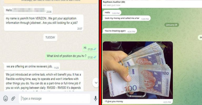 Woman reveals how Whatsapp job scams "groom" you into paying them