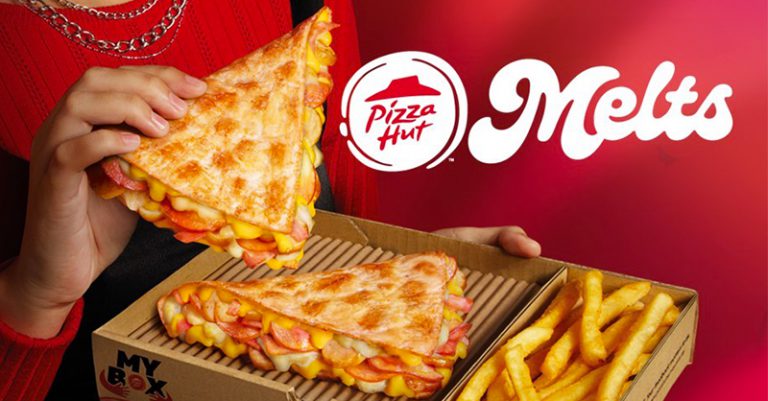 Pizza Hut ventures out of pizza territory with ‘Melts’ – a crunchy ...