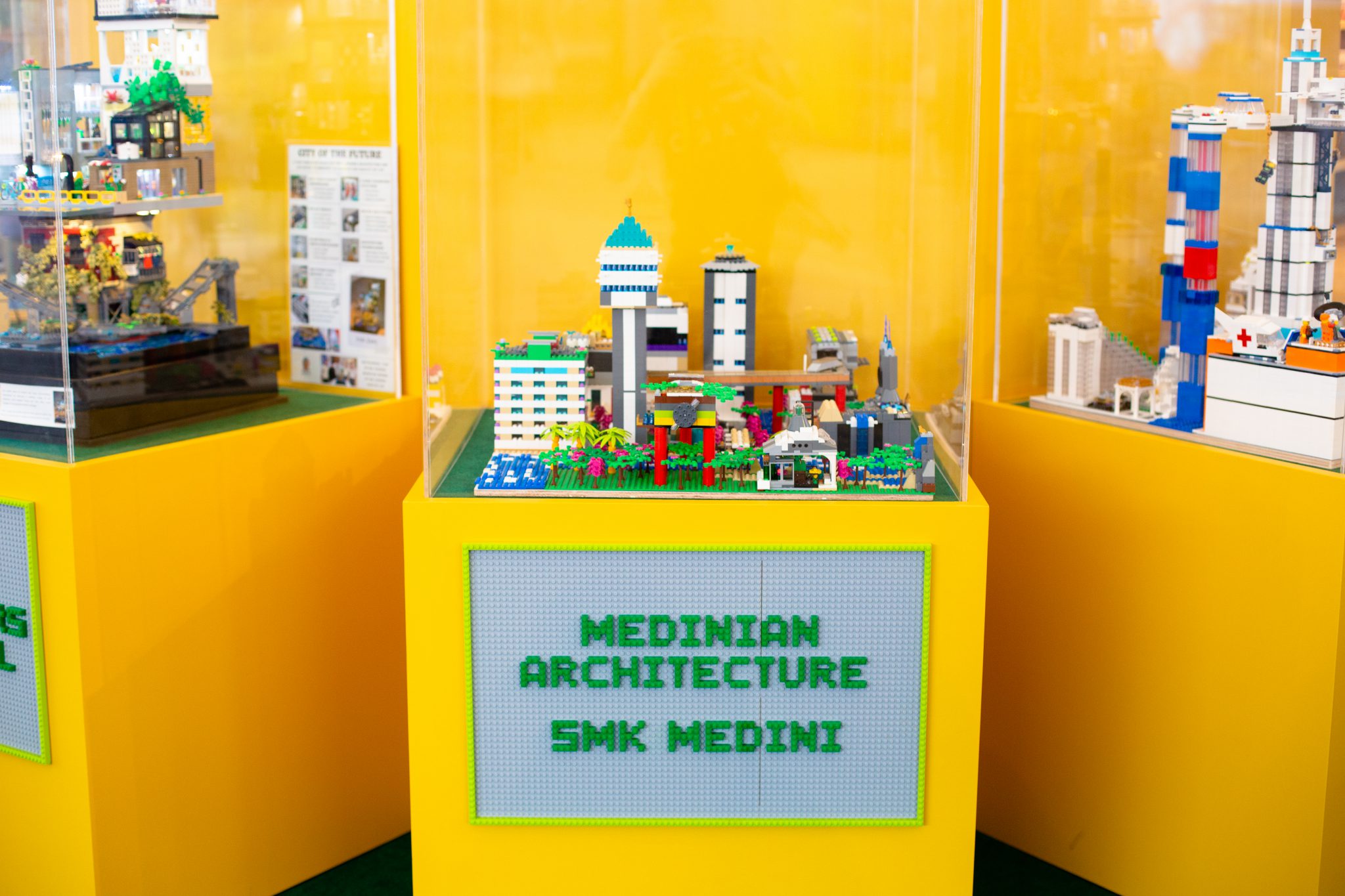 Students use Lego to build sustainable cities of the future