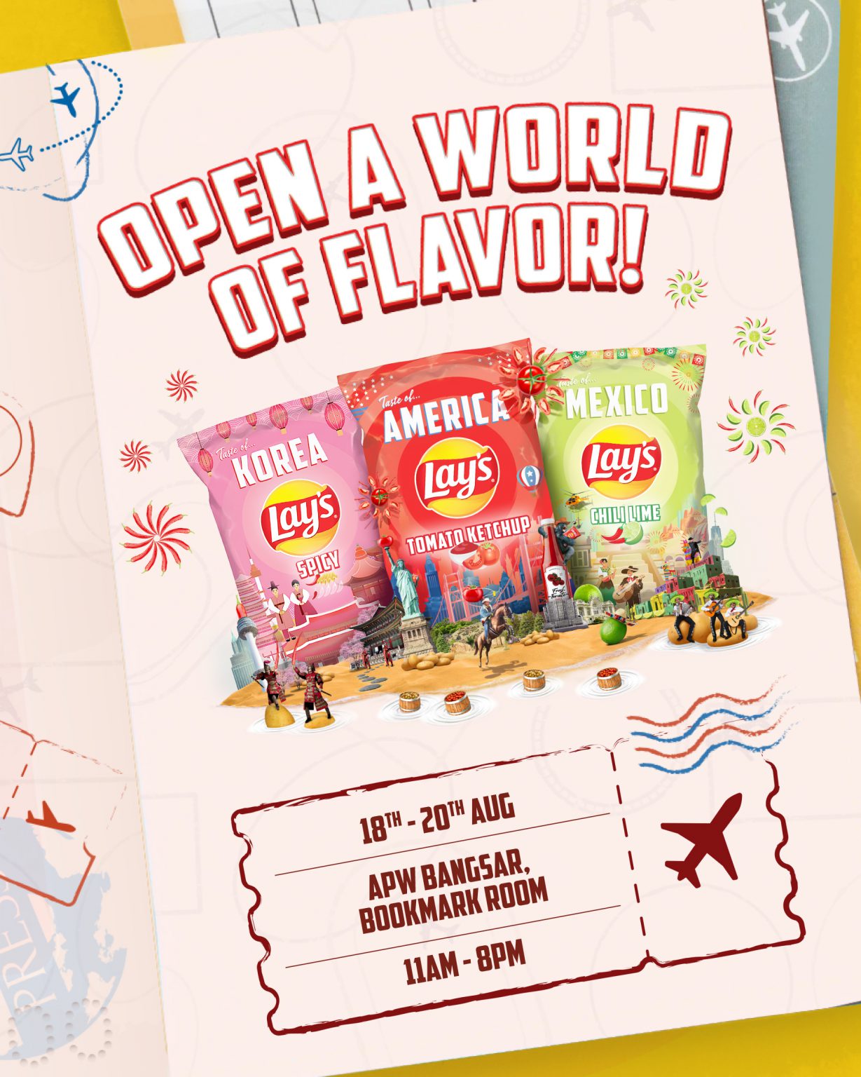 Lay's Msia launches 3 limited edition potato chip flavors
