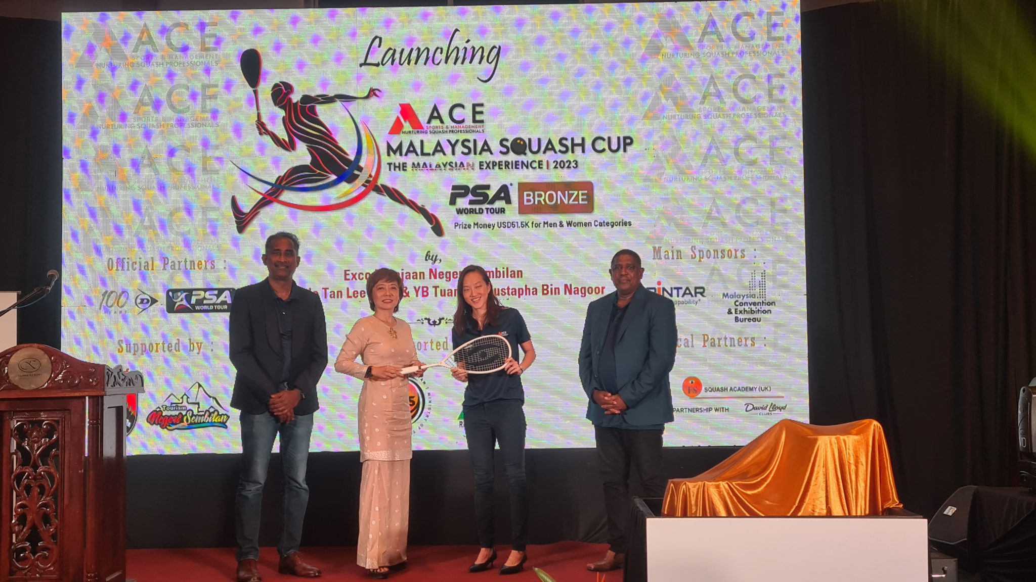 Negeri Sembilan is host to the ACE Malaysia Squash Cup 2023