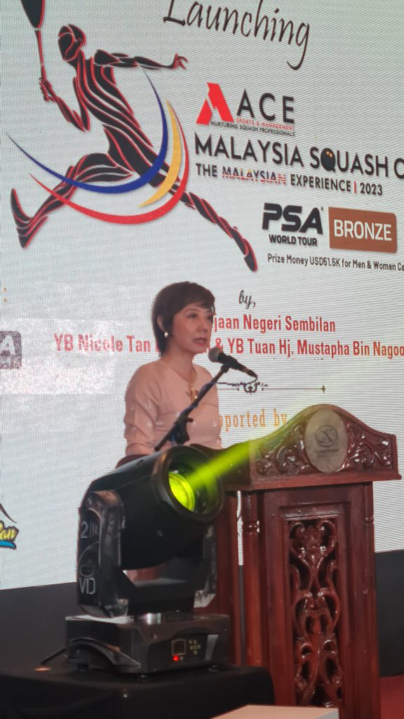Negeri Sembilan is host to the ACE Malaysia Squash Cup 2023