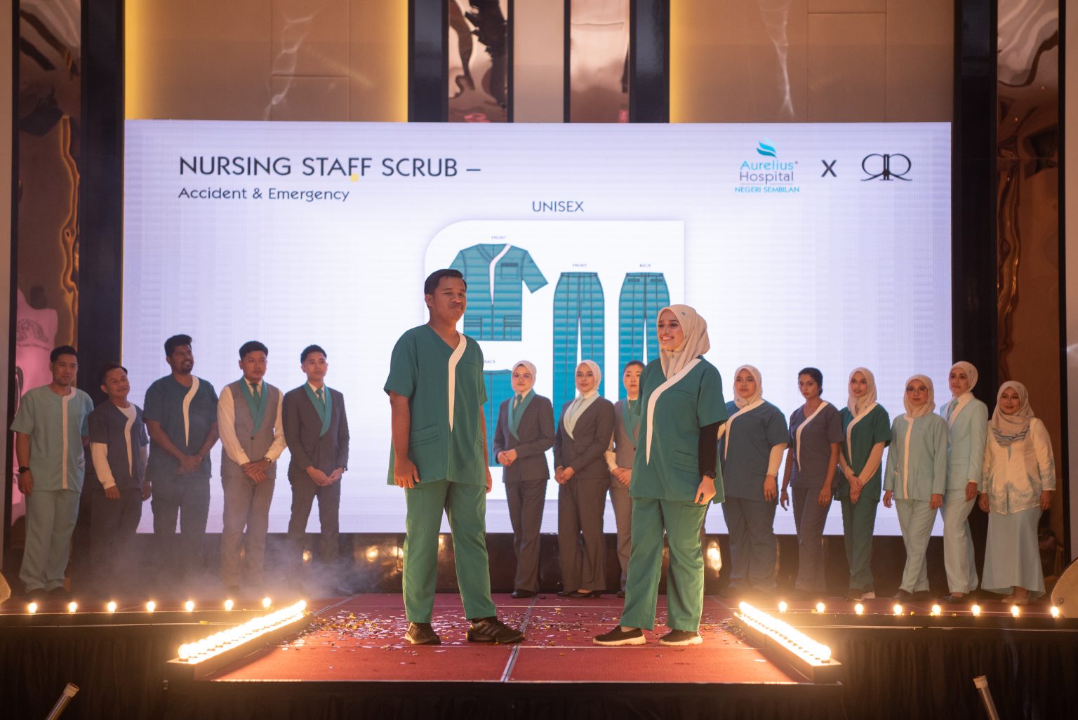 Aurelius Healthcare introduces new stylish hospital uniforms