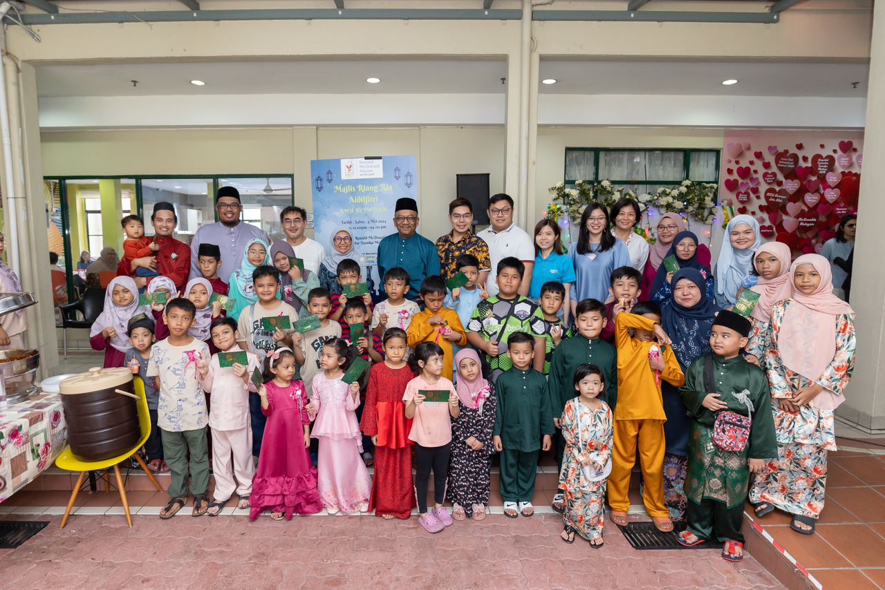 McDonald's RMHC brings Raya joy to underprivileged children