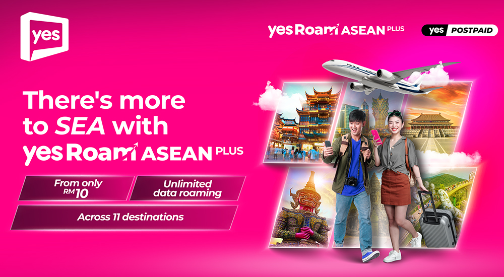Yes 5G offers roaming in 11 ASEAN countries from only RM10