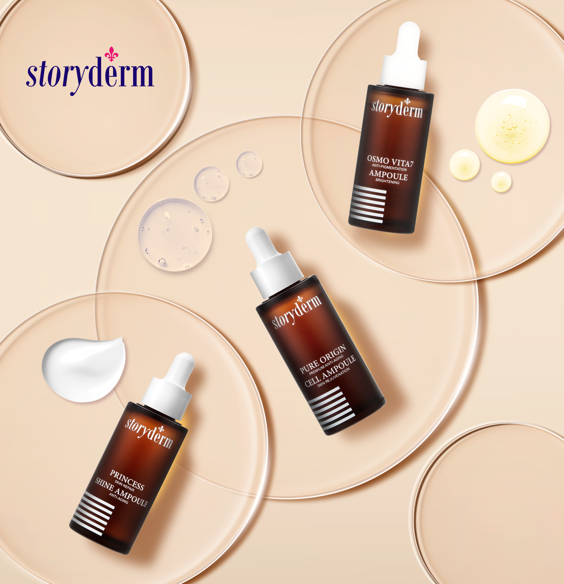 Storyderm launches 3 high-functioning ampoules, according to skin type