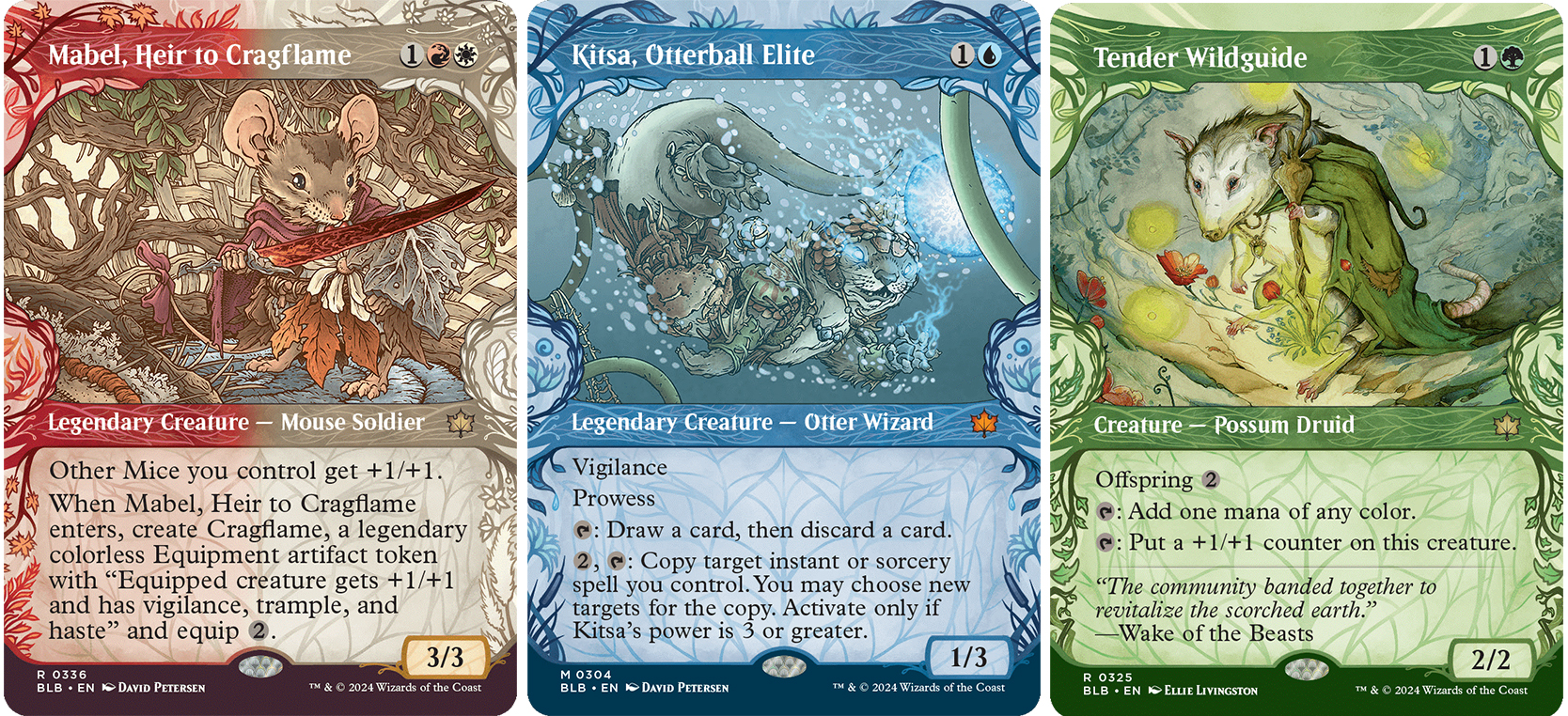 Bloomburrow takes Magic: The Gathering's tiniest heroes on big adventures