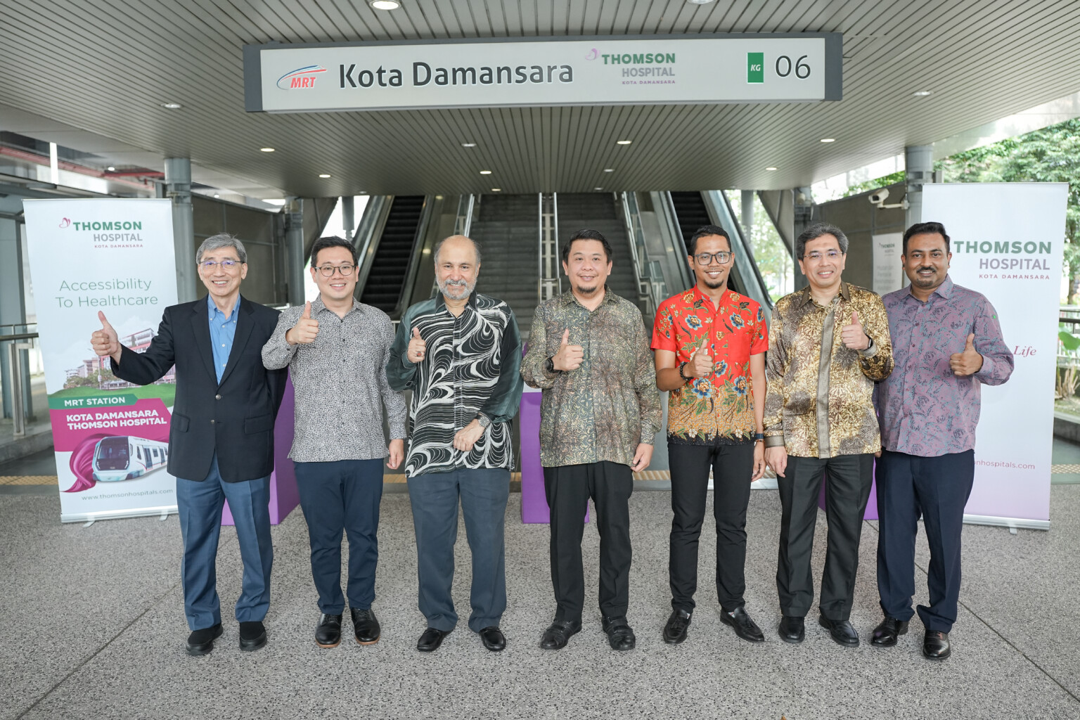 Thomson Hospital launches branding on MRT Kota Damansara