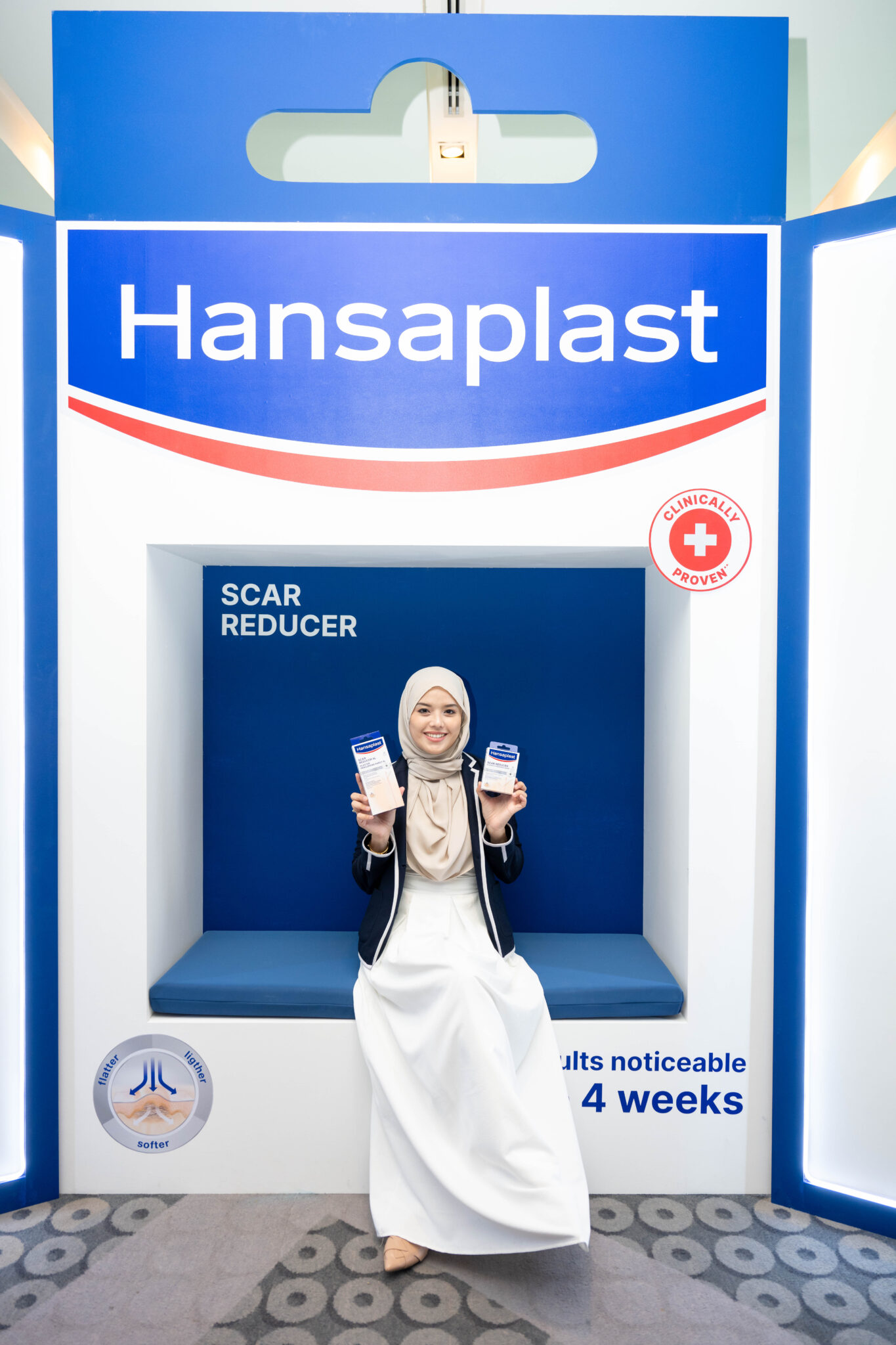 New Hansaplast patch is clinically proven to reduce raised and keloid scars
