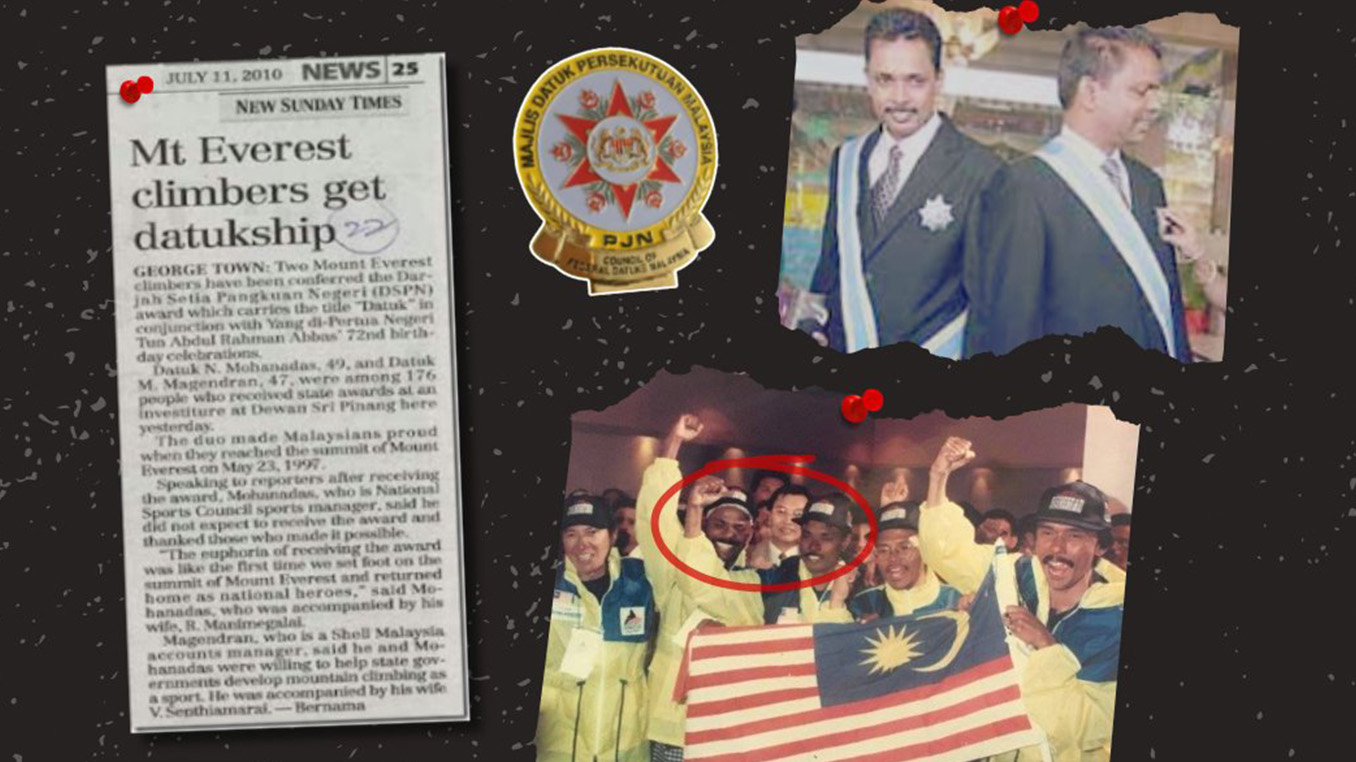 [INFOGRAPHIC] The first Malaysians who conquered Mount Everest