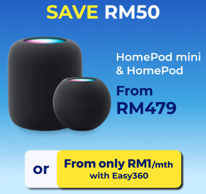 Discover the HomePod experience with CelcomDigi One