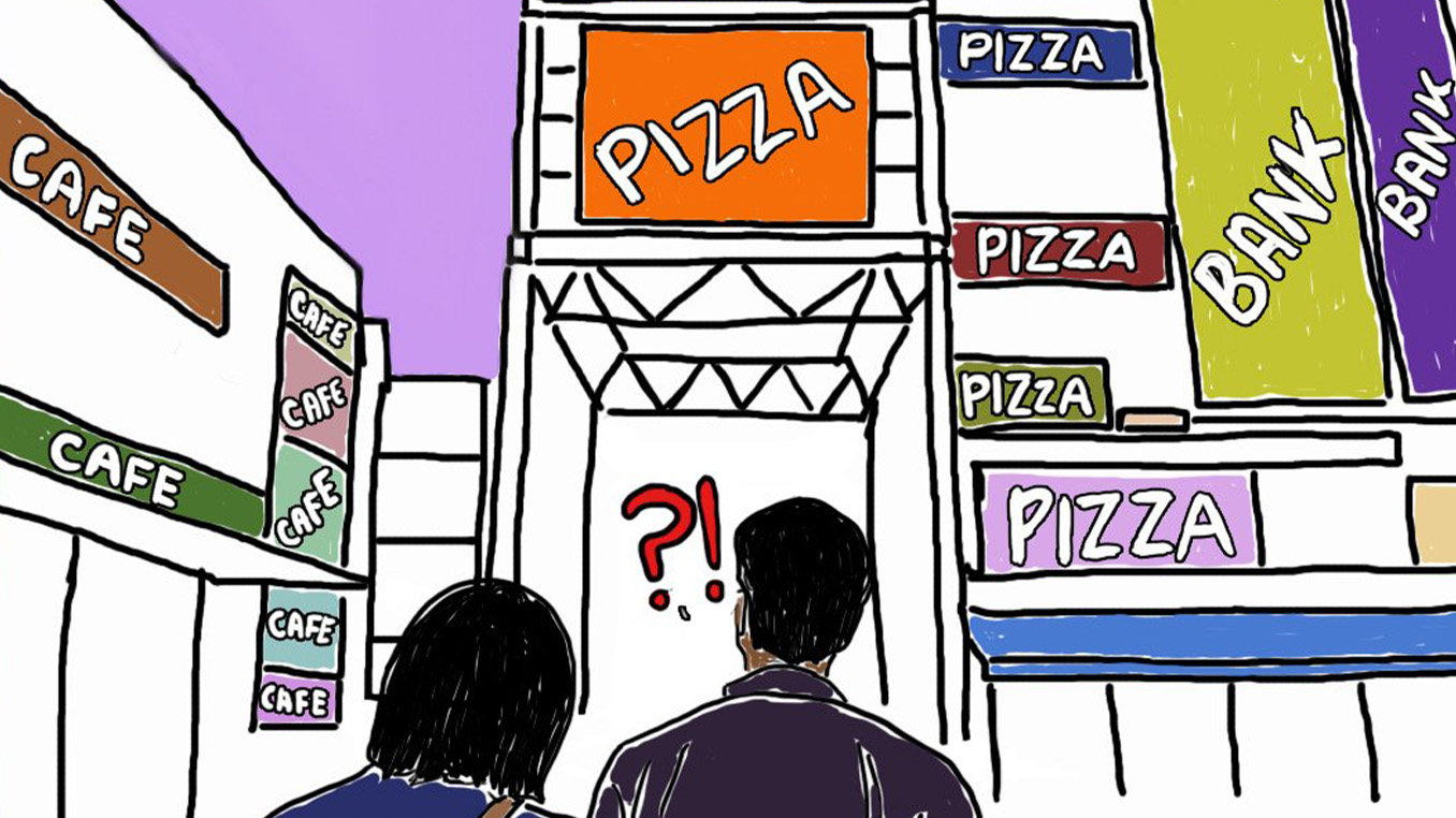 [INFOGRAPHIC] Why do rival businesses have shops right next to each other?