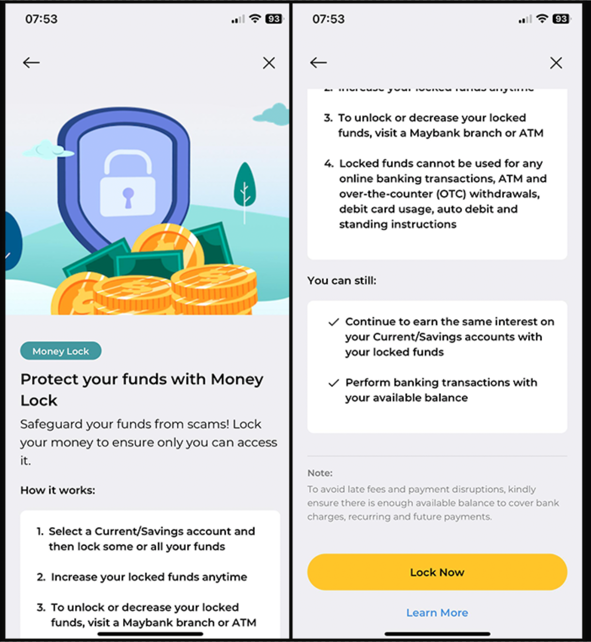 Maybank's new Money Lock feature is guaranteed to annoy scammers
