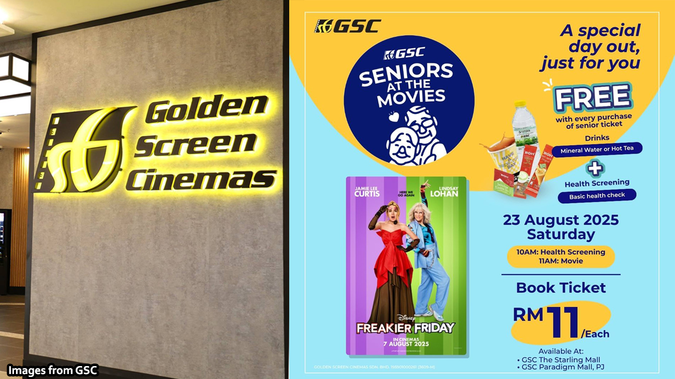 GSC launches "Seniors at the Movies" for more inclusive fun