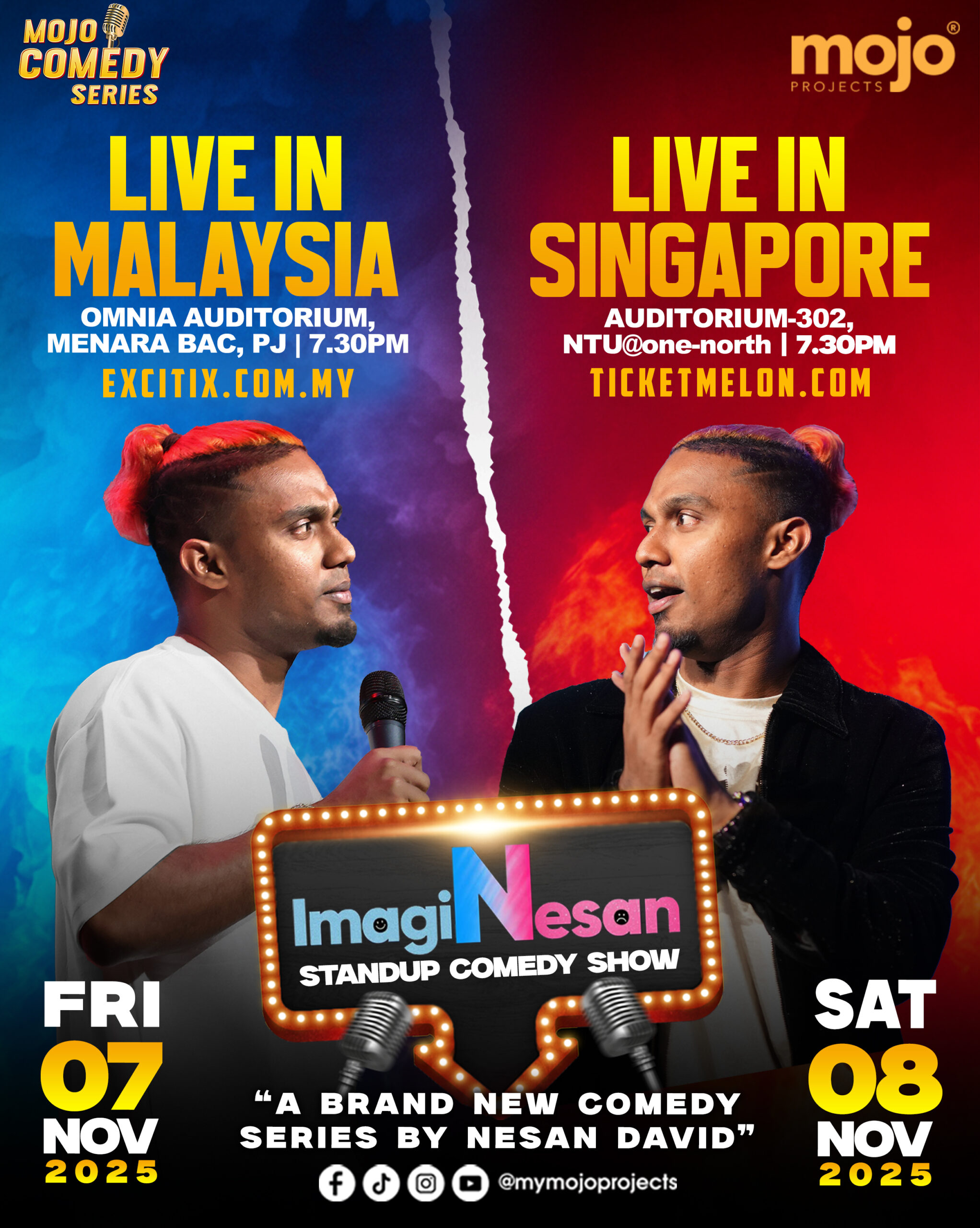 Mojo Projects Expands Its Comedy Legacy with Nesan David’s ImagiNesan ...